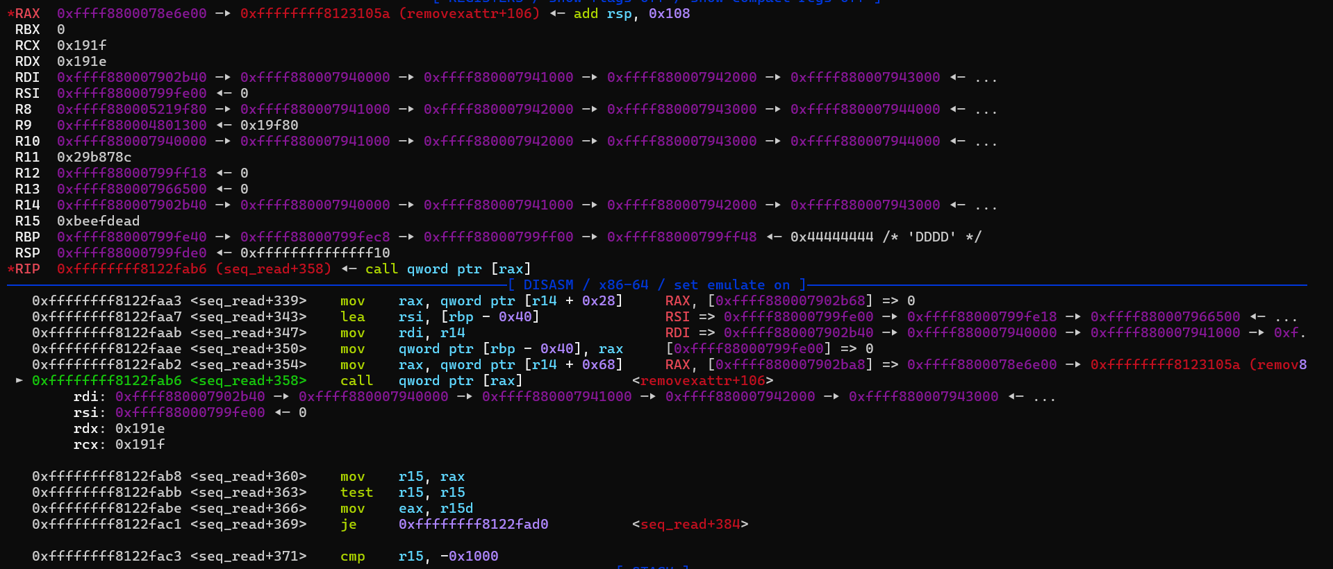 seq_operations搭配pt_regs的kernel利用手法 | Collectcrop's Blog